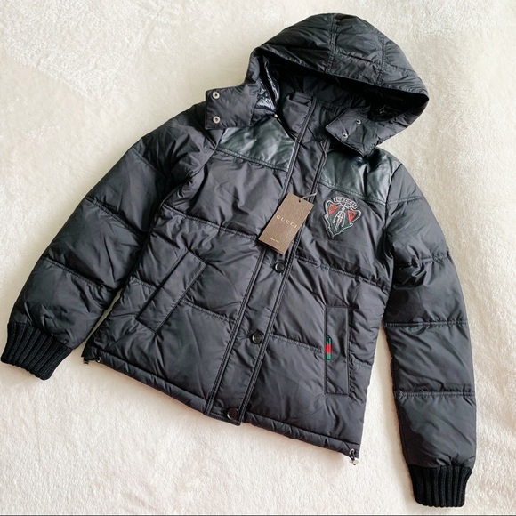 Gucci | Jackets & Coats | Nwt Authentic Gucci Down Crest Jacket Equestrian | Poshmark